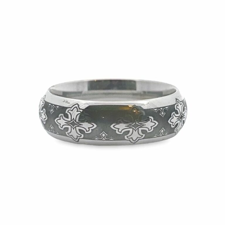 Scott Kay Cobalt Devotion Cross Gents Band | Metals in Time