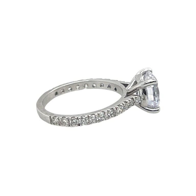 Timeless Bridal Cathedral Setting | Metals in Time